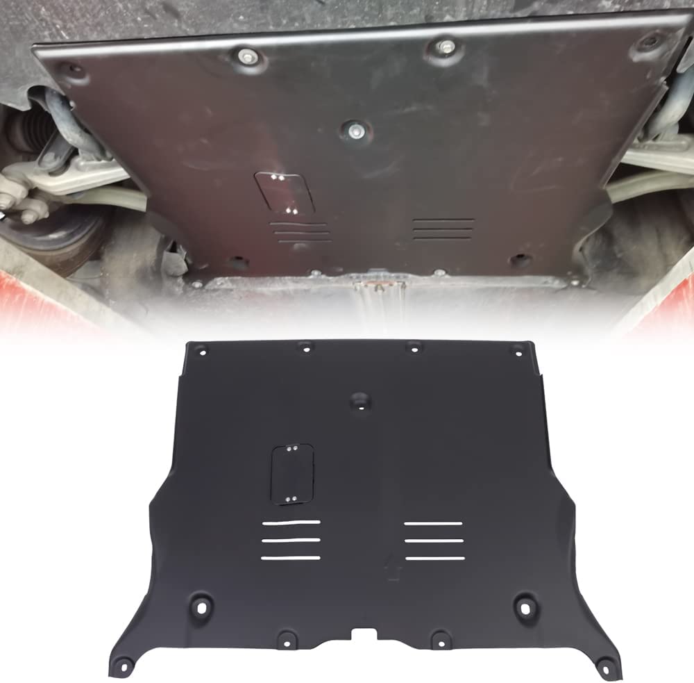 ZEV Front and Rear Aluminum Skid Plate / Coolant Guards (Model 3 and Y ...